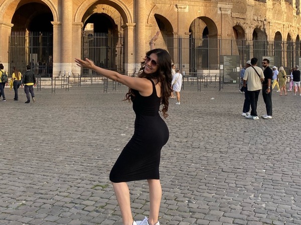 Fabiola Roudha comparte fotos de su viaje a Roma, Italia. | Nuestro Diario