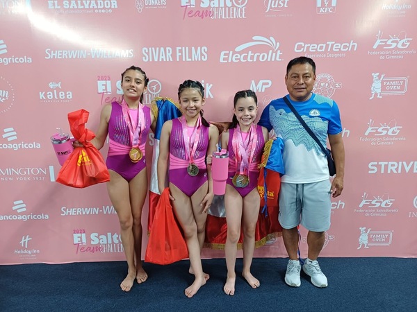 Gimnastas destacan en “El Salto 2025 – Team Challenge” | Nuestro Diario ...