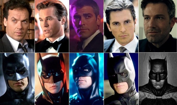 Los actores que han encarnado a "Batman" | Nuestro Diario || Selene Mejía