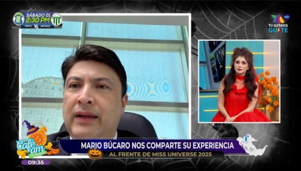 Primeras palabras de Mario Búcaro como CEO de Miss Universe | Nuestro ...