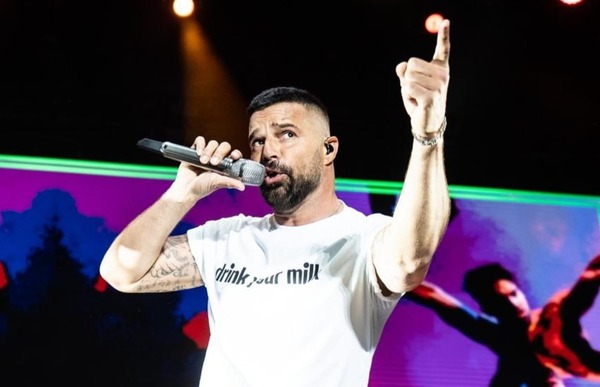 El divertido momento de Ricky Martin con Lucía y Renn | Nuestro Diario