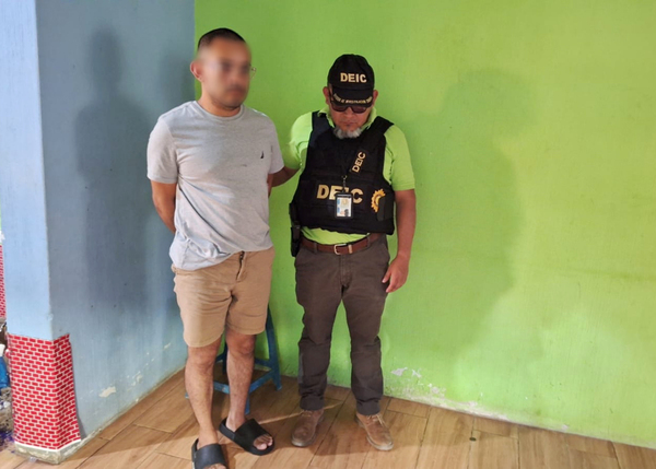 Extraditable es capturado por la Policía en su casa | Nuestro Diario